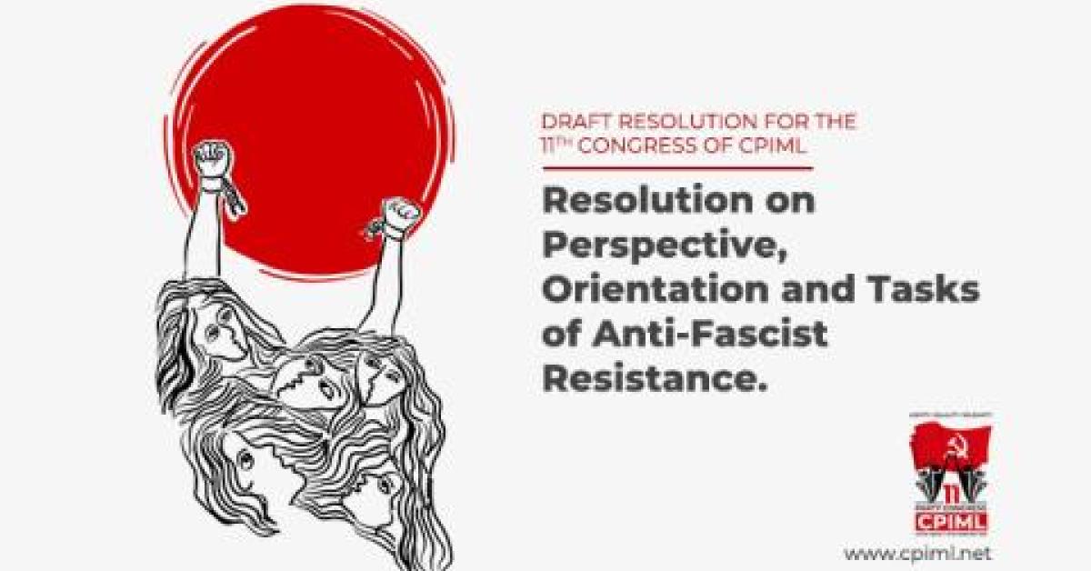 Communist Party of India (Marxist-Leninist) Liberation: Draft ... Communist Party of India (Marxist-Leninist) Liberation: Draft ...
